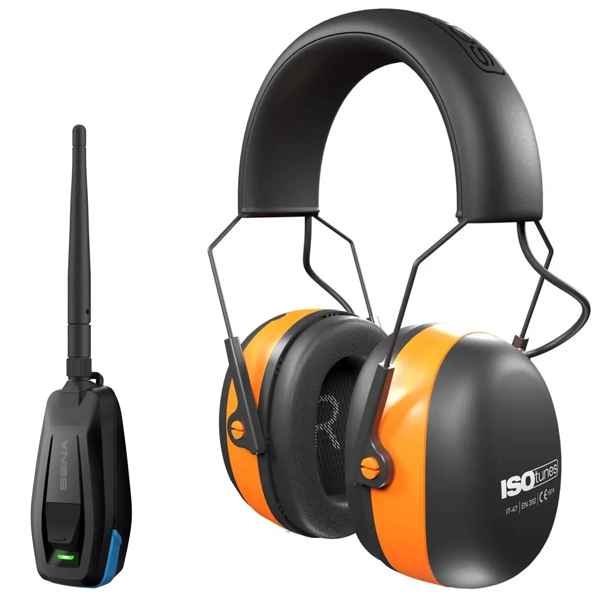 Casque intercom anti-bruit - Full duplex, Mesh - En stock